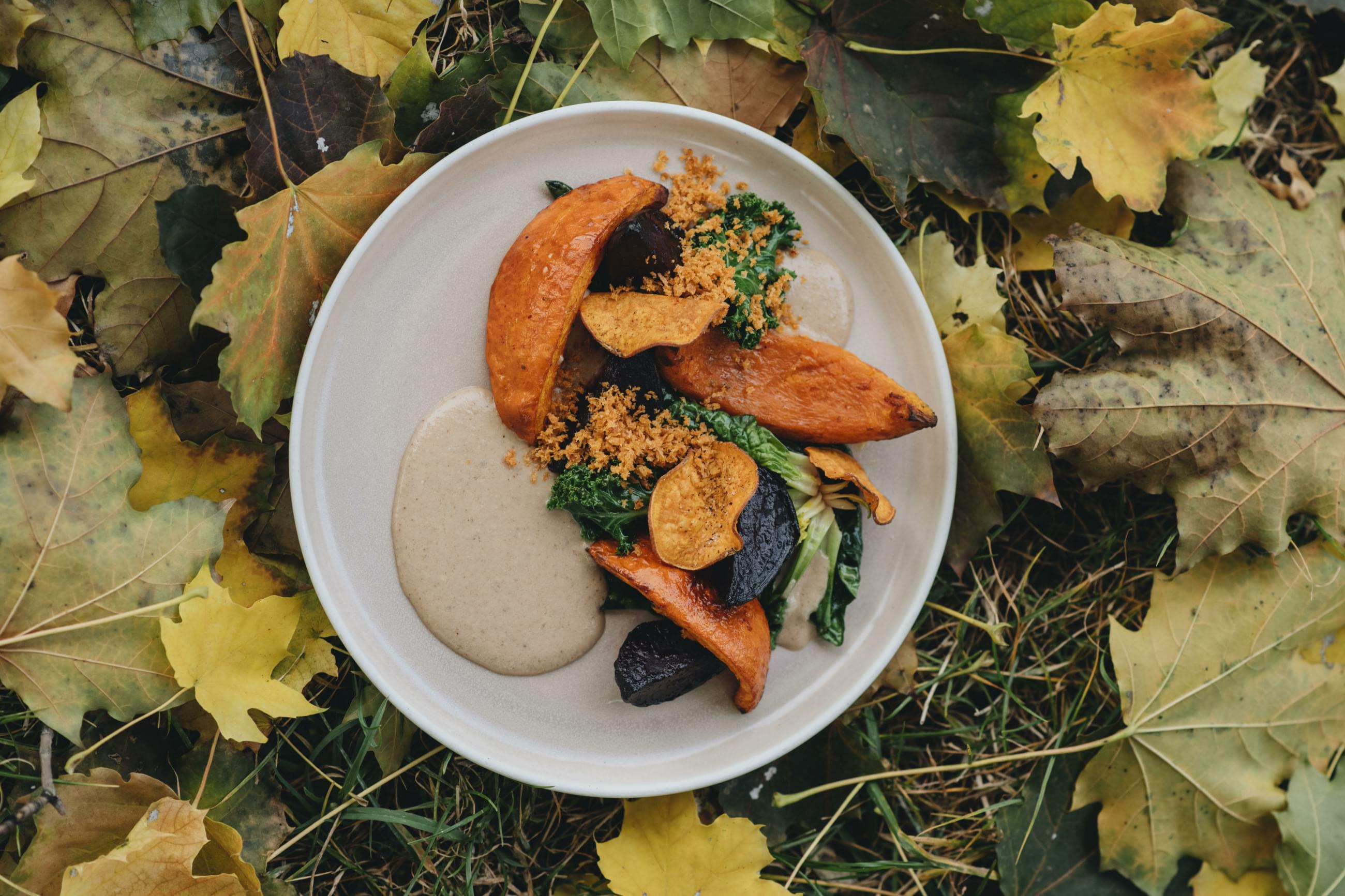 Recept: pečená řepa s dýní I KRO Kitchen